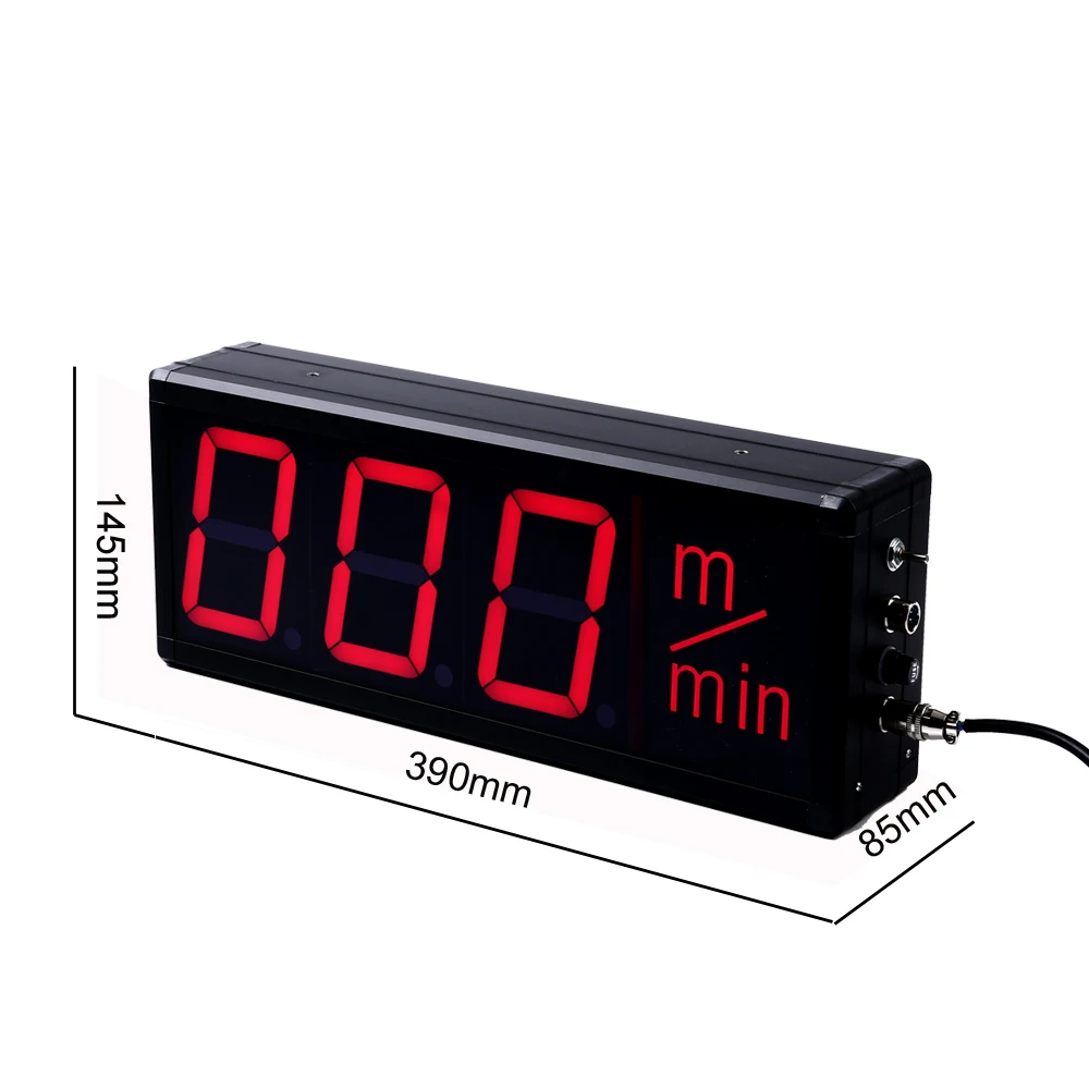 4" 5" Large Digital RPM Meter - LED Display Speedometer