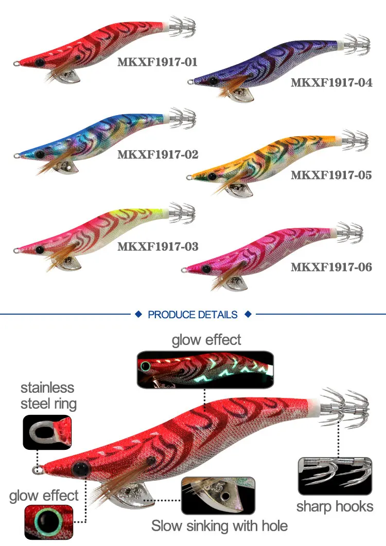 High Quality Japanese Glow Squid Jig - Buy High Quality Squid Jig ...