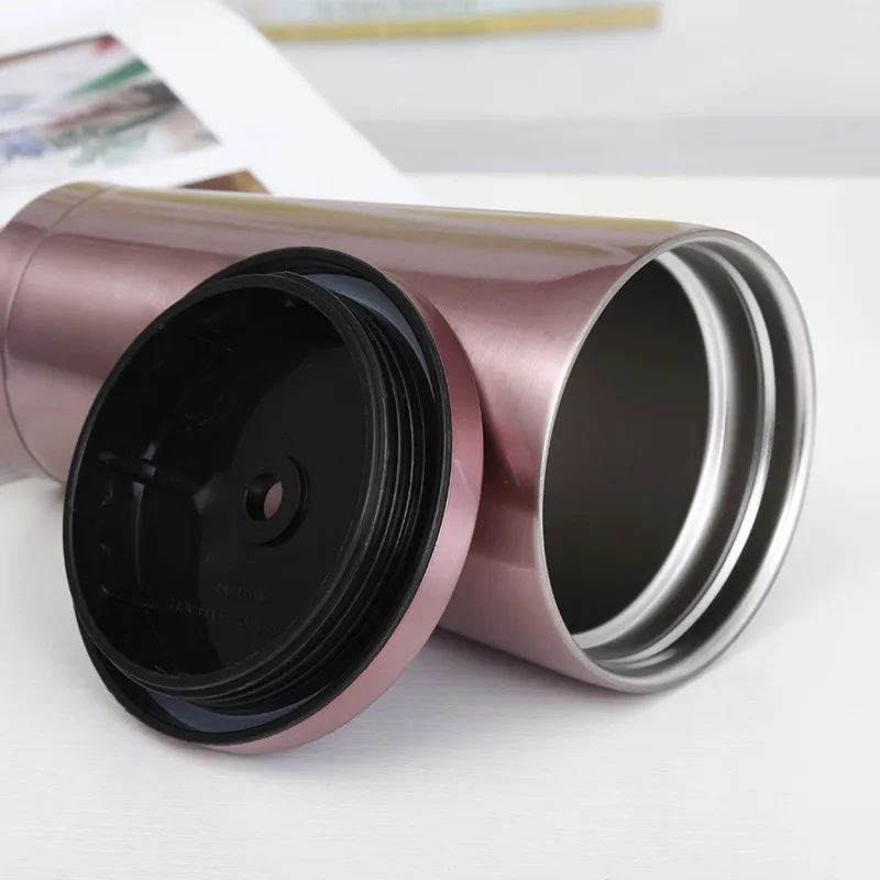 Stainless Steel Vaccum Insulated Coffee Cup With Lid And Straw,Reusable ...