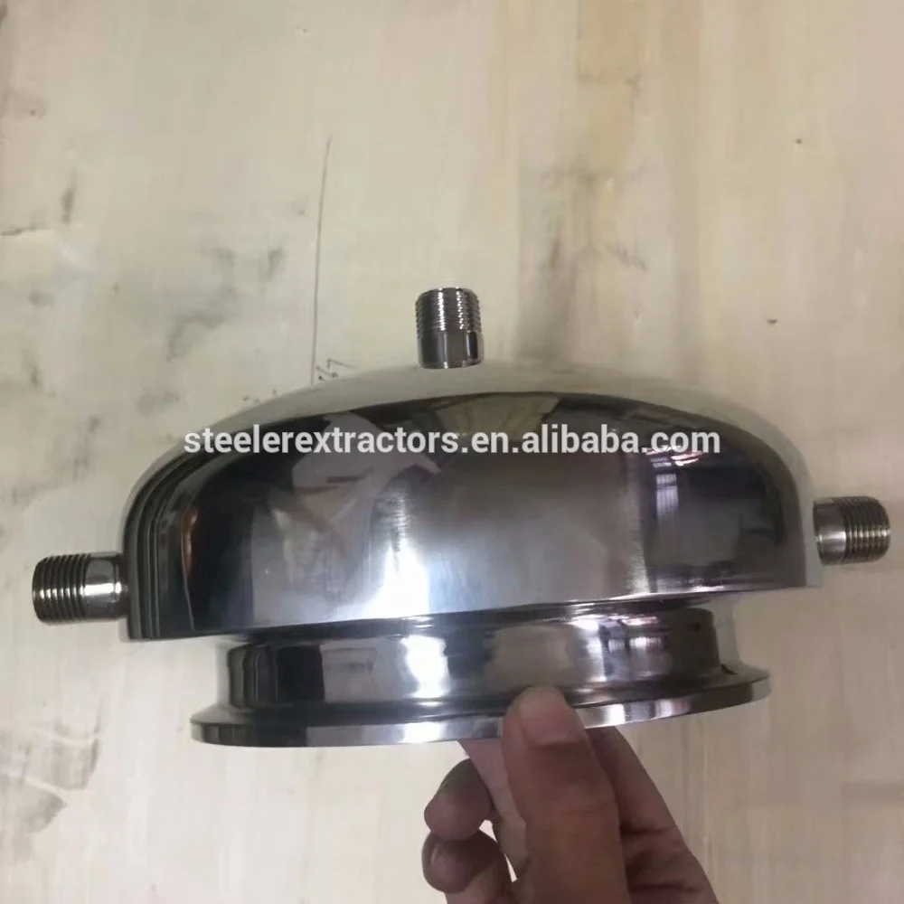 Stainless Steel 304 Triclamp 10 Inch Bowl Jacketed Reducer For Closed ...