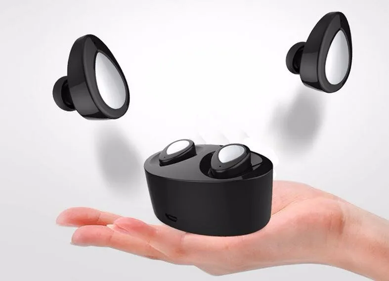 Hand Free Sports Blue Tooth Earbuds Earpiece Earphone Stereo Mini ...