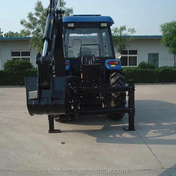 CE Sideshift Compact Tractor Backhoe (Foton), Small Backhoe Loader ...