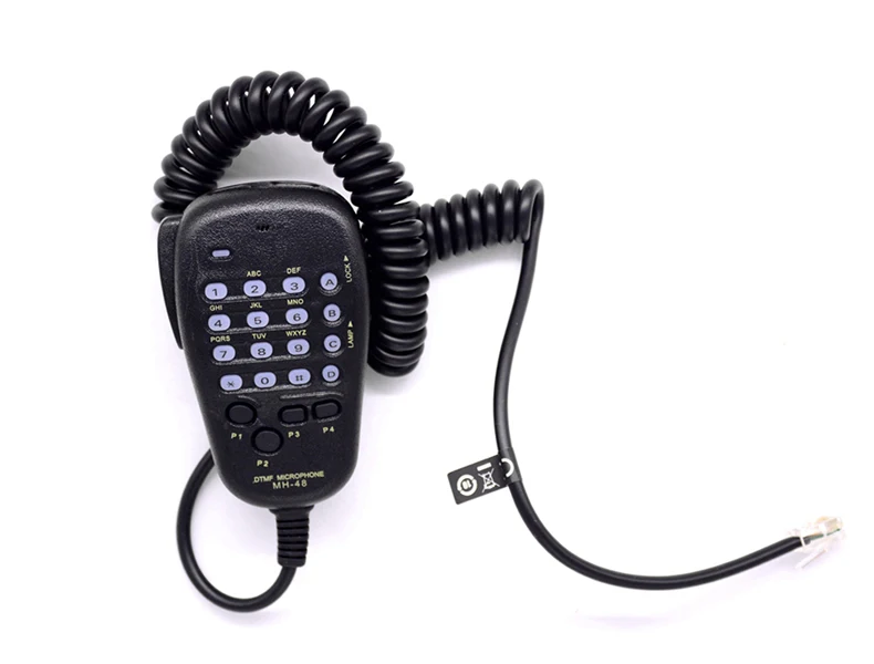 Dtmf Mh-48a6j Hand Mic Microphone Rj-45 Plug For Ft-8900 Ft-2800m Ot8g ...