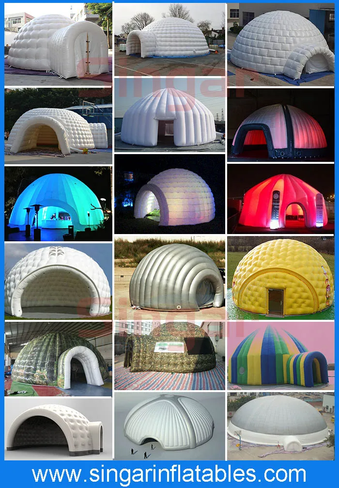 Giant Outdoor Inflatable Circus Dome Tent - 1 Year Warranty