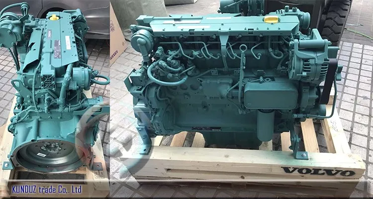 Ec210 Ec240 Ecr305 Excavator Power Motor Amessbling D6e Engine In New ...