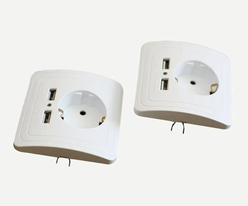 Competitive Advantage 16a Germany Type Socket With Dual Usb Charging ...