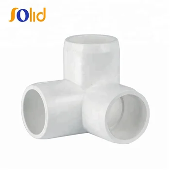 Plastic Upvc Pvc 3 Way Elbow Pipe Connector For Water System - Buy Pvc ...
