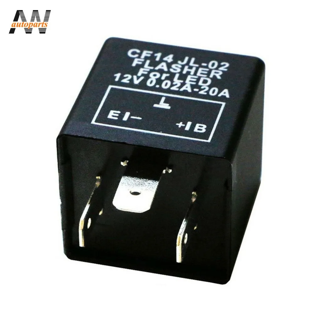 Aw Car Led Relay Electronic Flasher Uk Motorcycle Flashers Cf14 Jl-02 ...