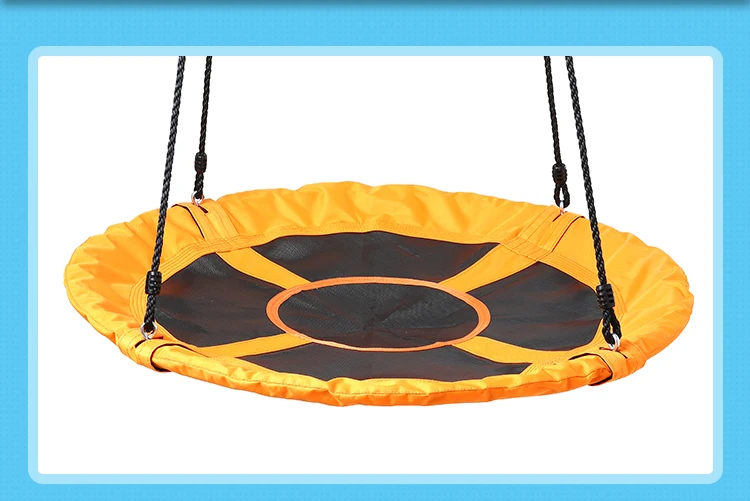 Round Net Patio Adult Nest Swing,Children Outdoor Single Garden Swing ...