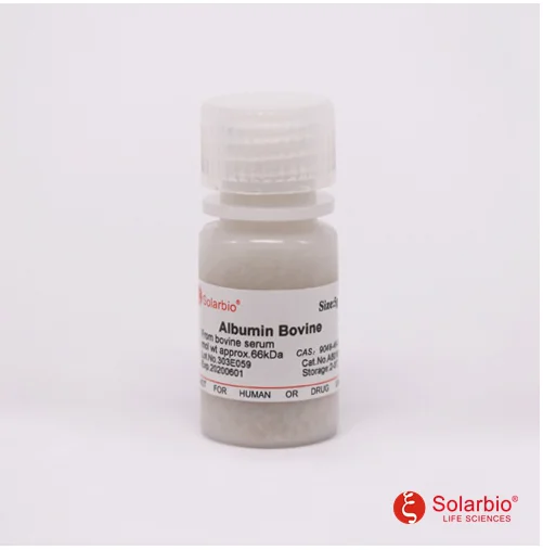 Solarbio Albumin Bovine Serum (BSA) - High Purity Freeze-Dried Powder ...