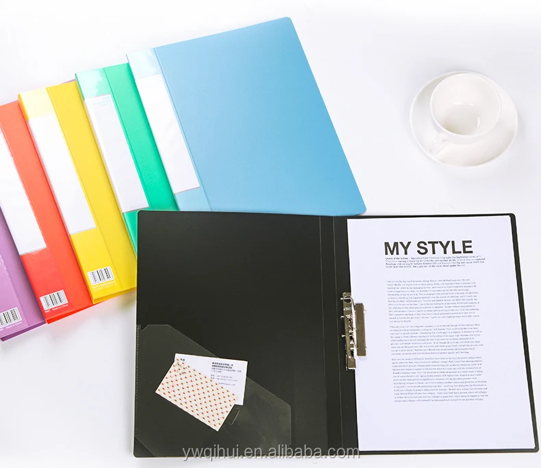 A4 Commercial File Folder Double Clamp Clip File Folder| Alibaba.com