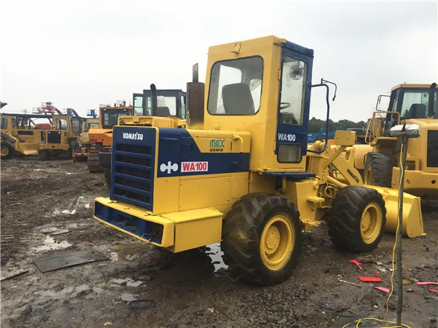 Komatsu Wa100-1 Wheel Loader,Used Komatsu Wa100 Loader,Japanese Used ...