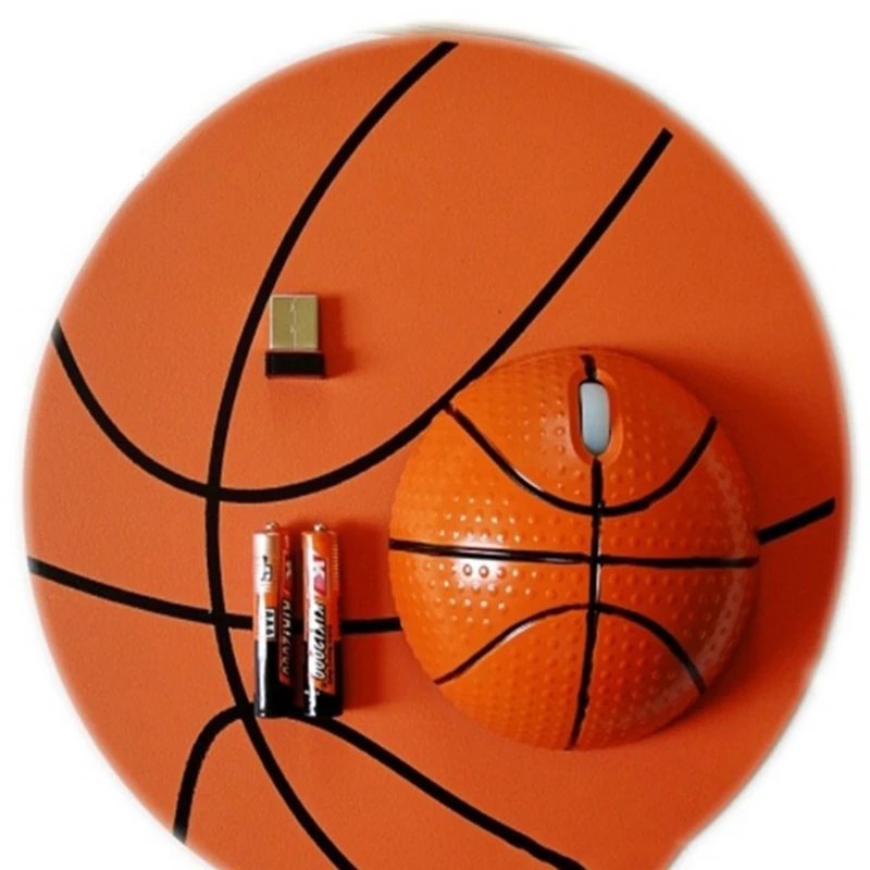 Promo Basketball Shaped Usb Mini 2.4g Optical Wireless Mouse - Buy ...