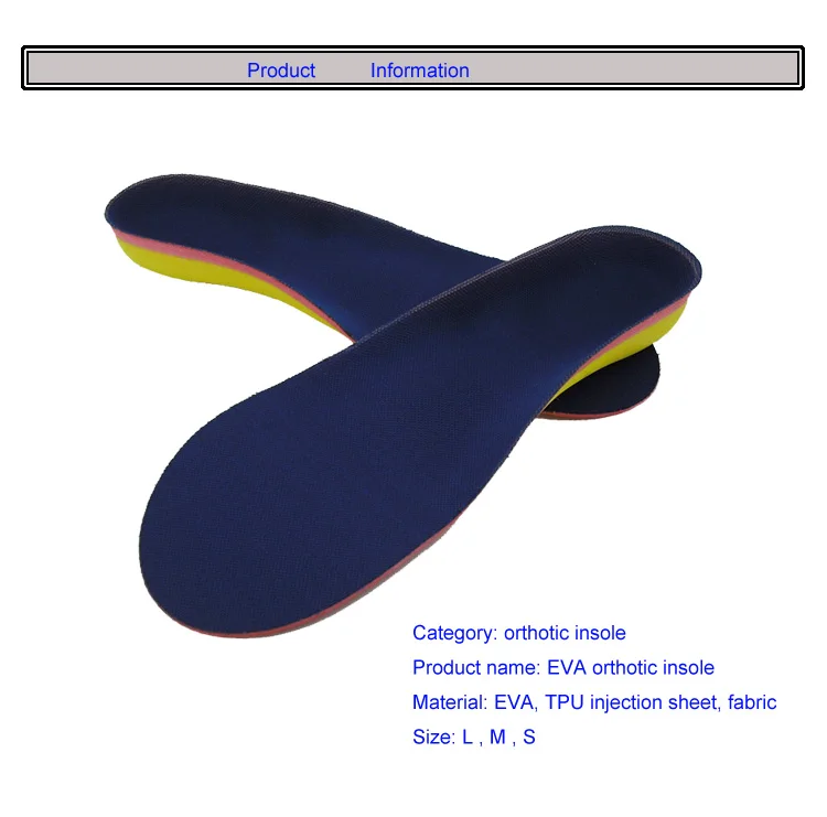 Nylon Plastic Shell Laminated Eva Orthopedic Insole Nylon Cambrelle+eva ...
