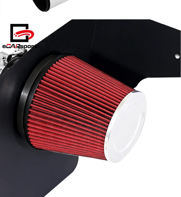 Ecarsport Car Aluminum Cold Air Intake Pipe Heat Shield For Chevrolet ...