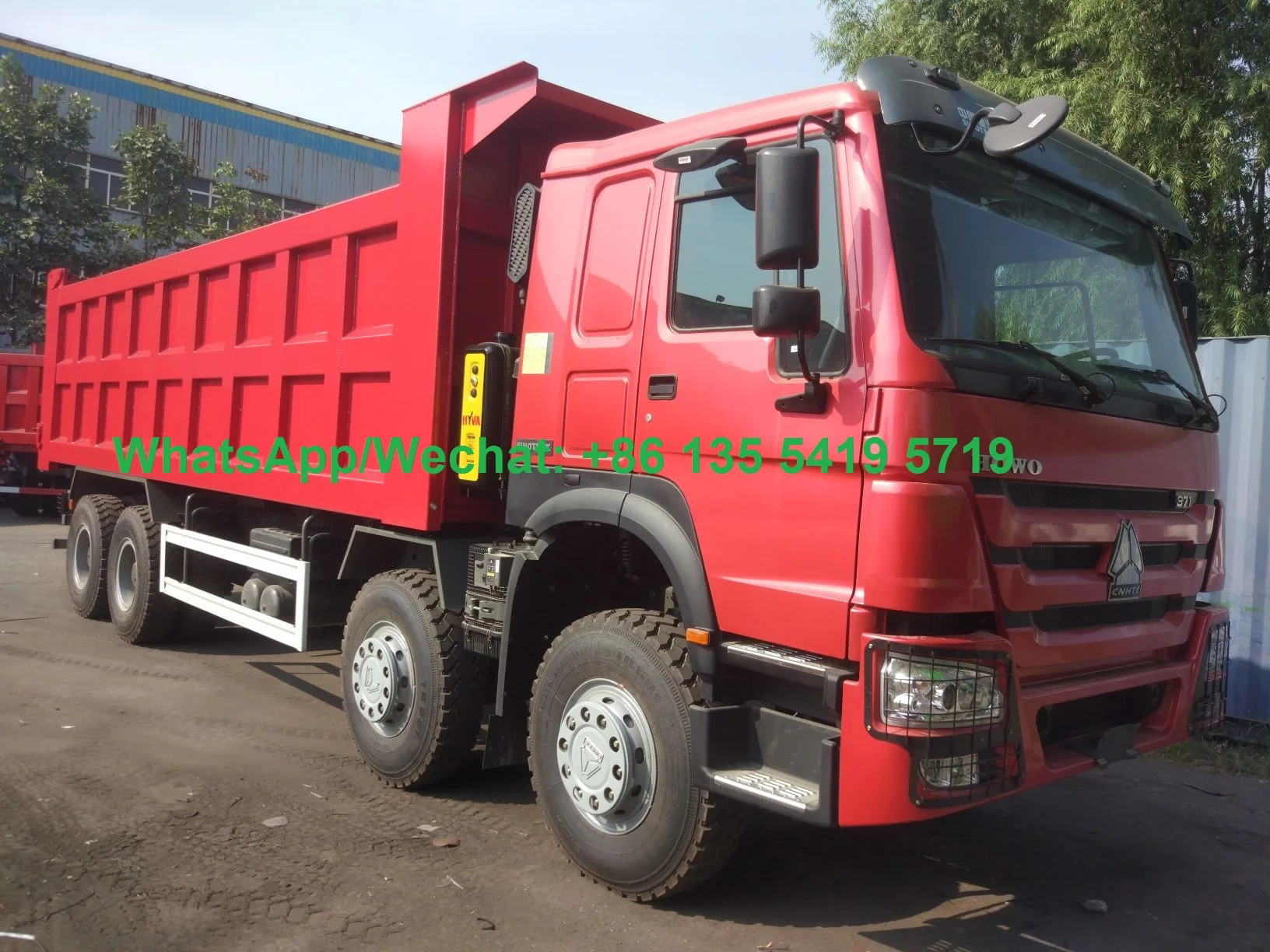 Sinotruck HOWO 8x4 Tipper Truck - 371hp, 12 Wheeler Dumper