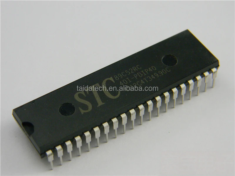 Taidacent Stc89c52 Stc Mcu Dip40 Serial Port Programming Stc Microcontroller Programmer ...