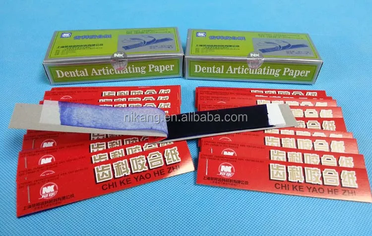 30um Dental Articulating Occlusion Film Paper - Buy Dental Occlusion ...