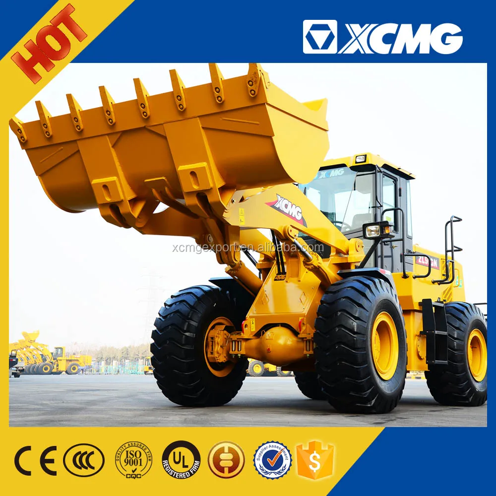 Xcmg Wheel Loader 3m3 Bucket Size 5 Ton Loader Machine For Sale - Buy ...