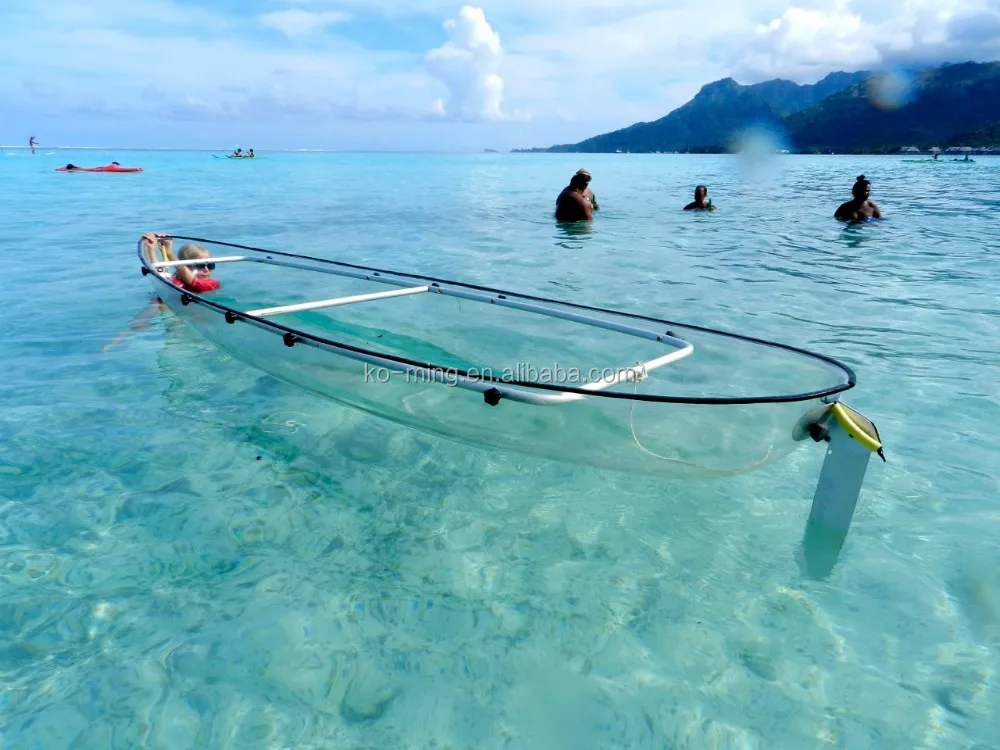 Inovatif transparan kayak, Tembus jelas kano/kayak-Perahu dayung-ID ...