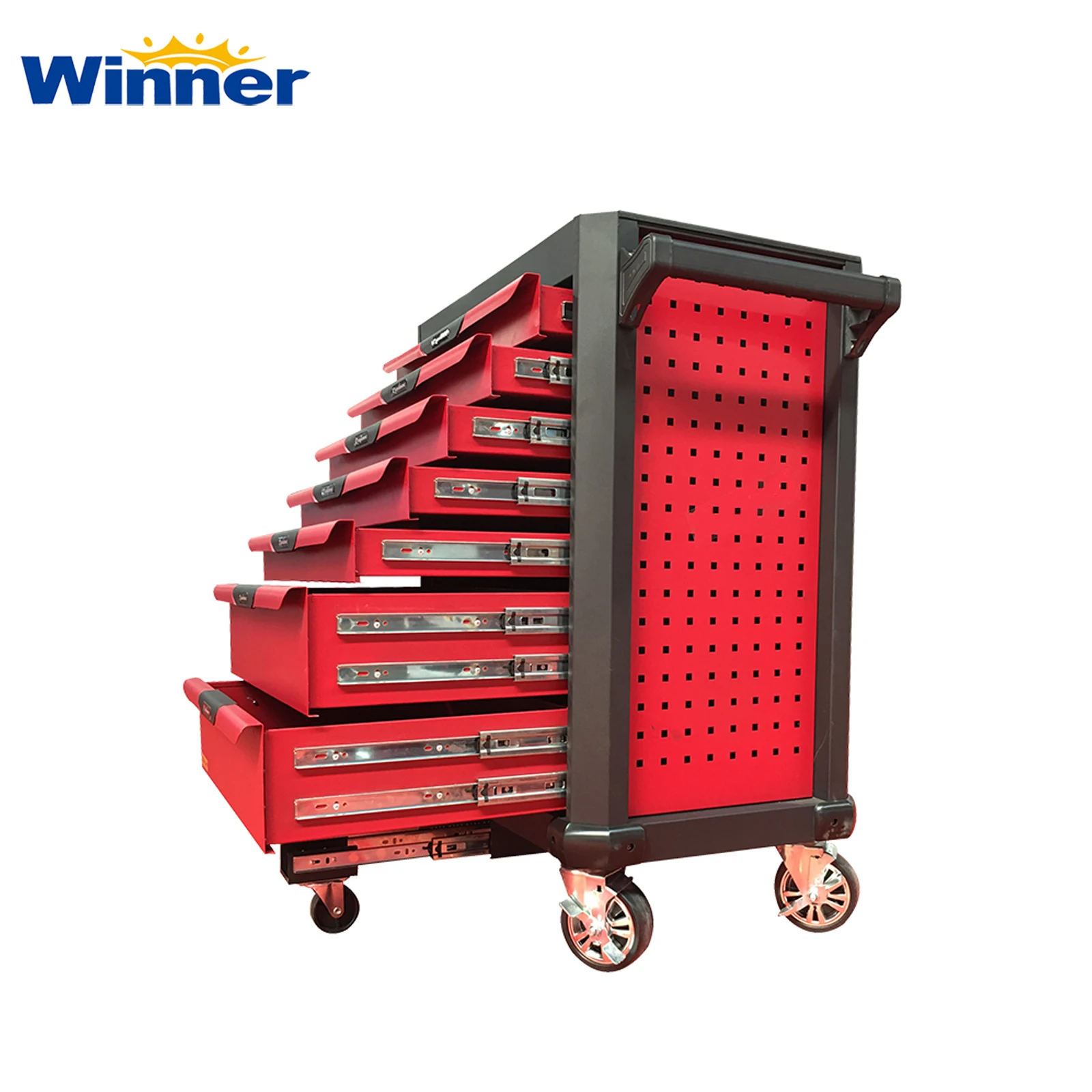 Wkh07 Tool Cabinet Trolley Empty White Tool Chest Cabinet Tool Cart ...