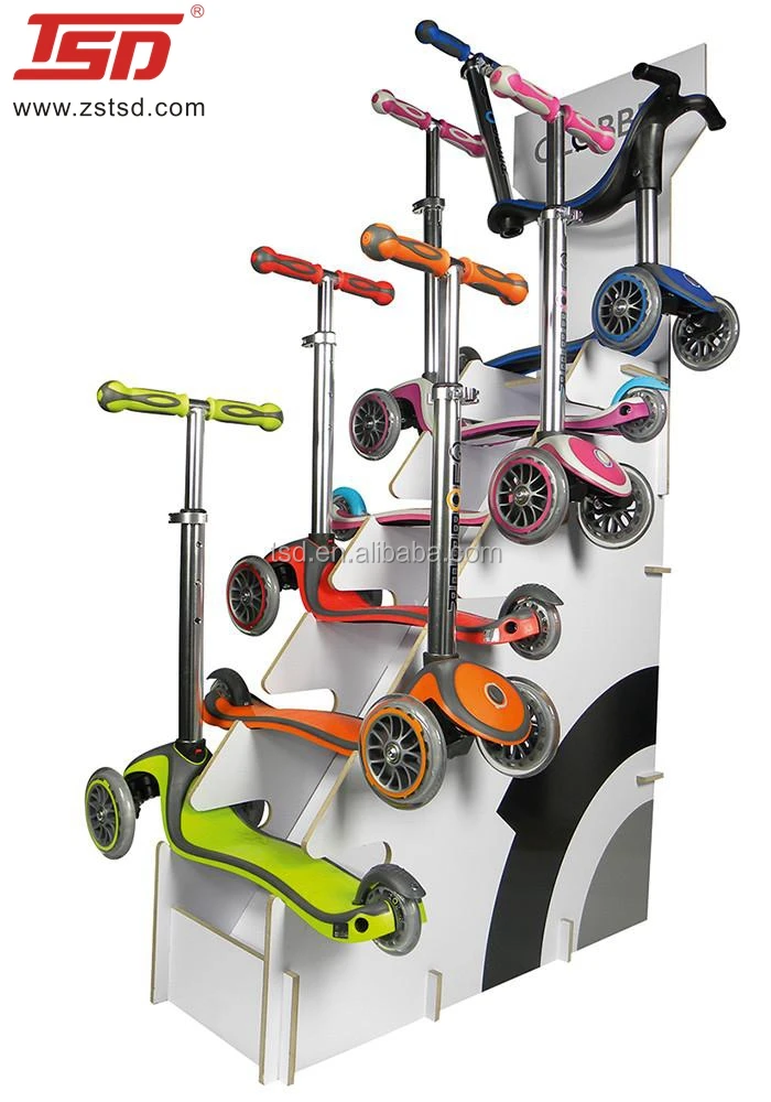 Tsd-w1575 Surfboard In Store Display Stand Rack For Electric Scooter ...