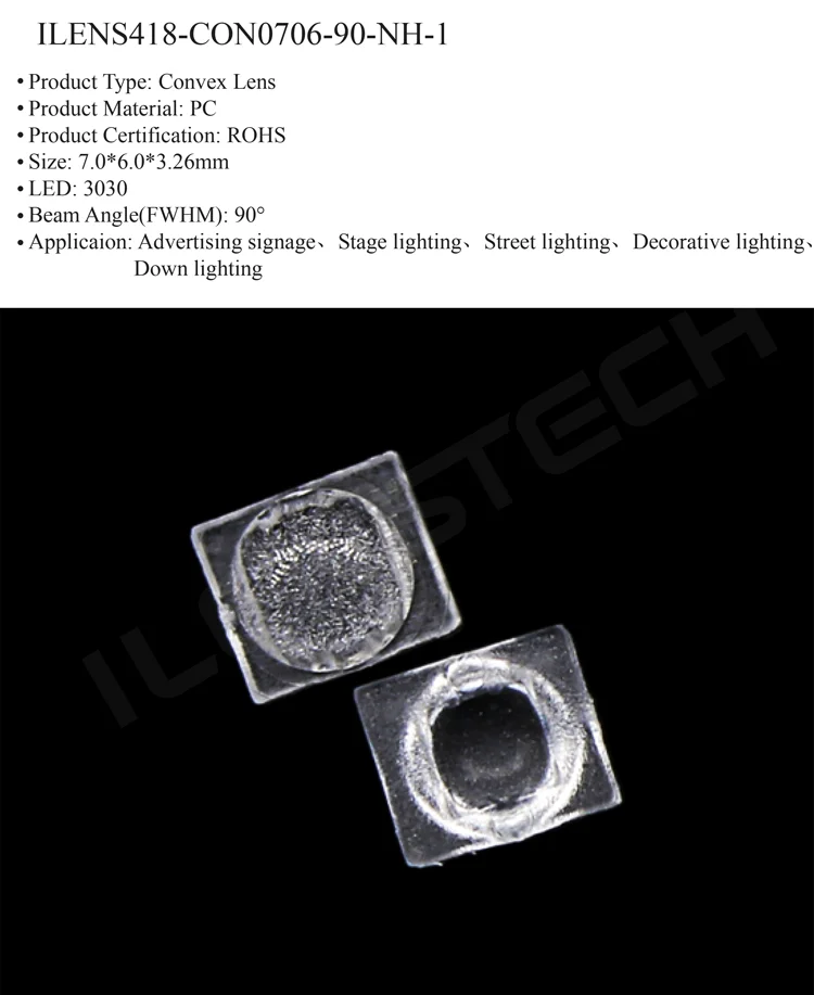 90 Degree Led Lens Convex Lens for Lighting Project| Alibaba.com