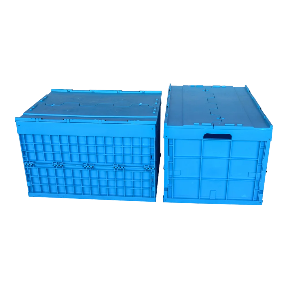 Plastic Shipping Collapsible Storage Crate /bin Industrial Stackable ...