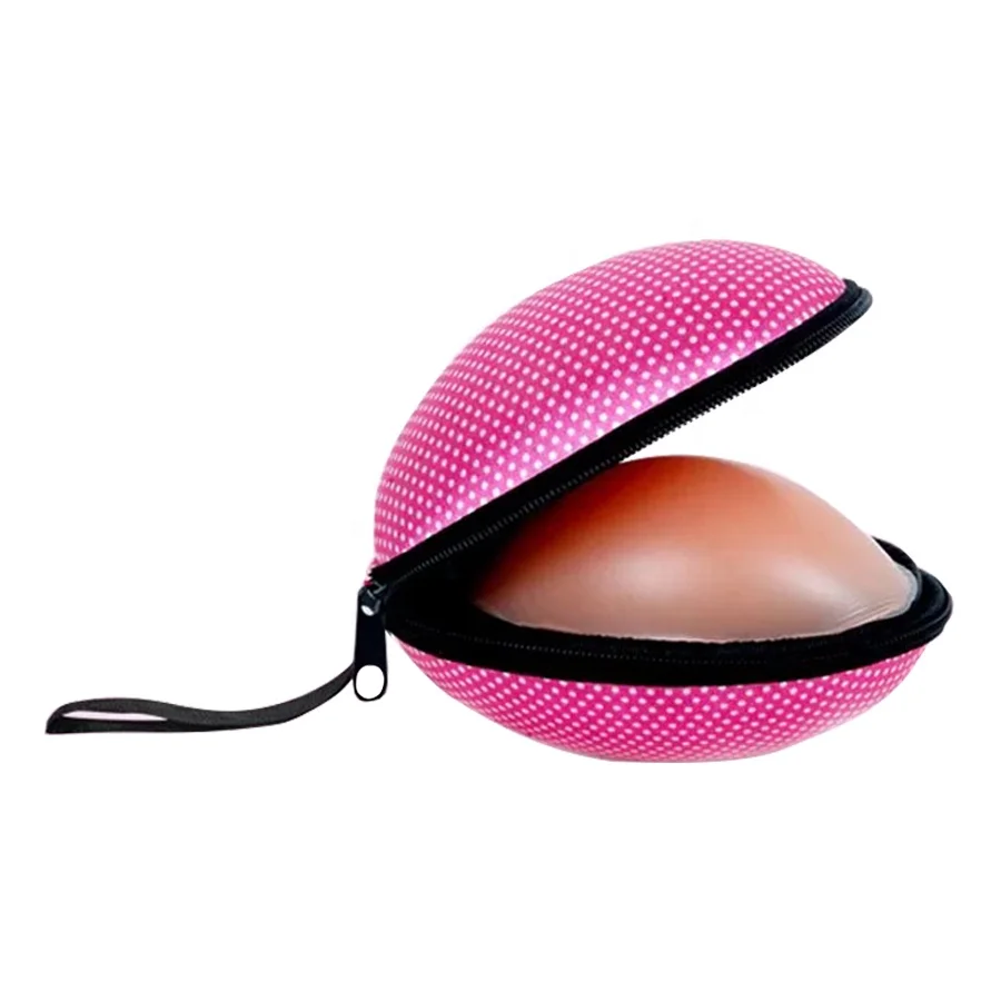 Portable Silicon EVA Bra Storage Carrying Case Zipper Bra Bag ...