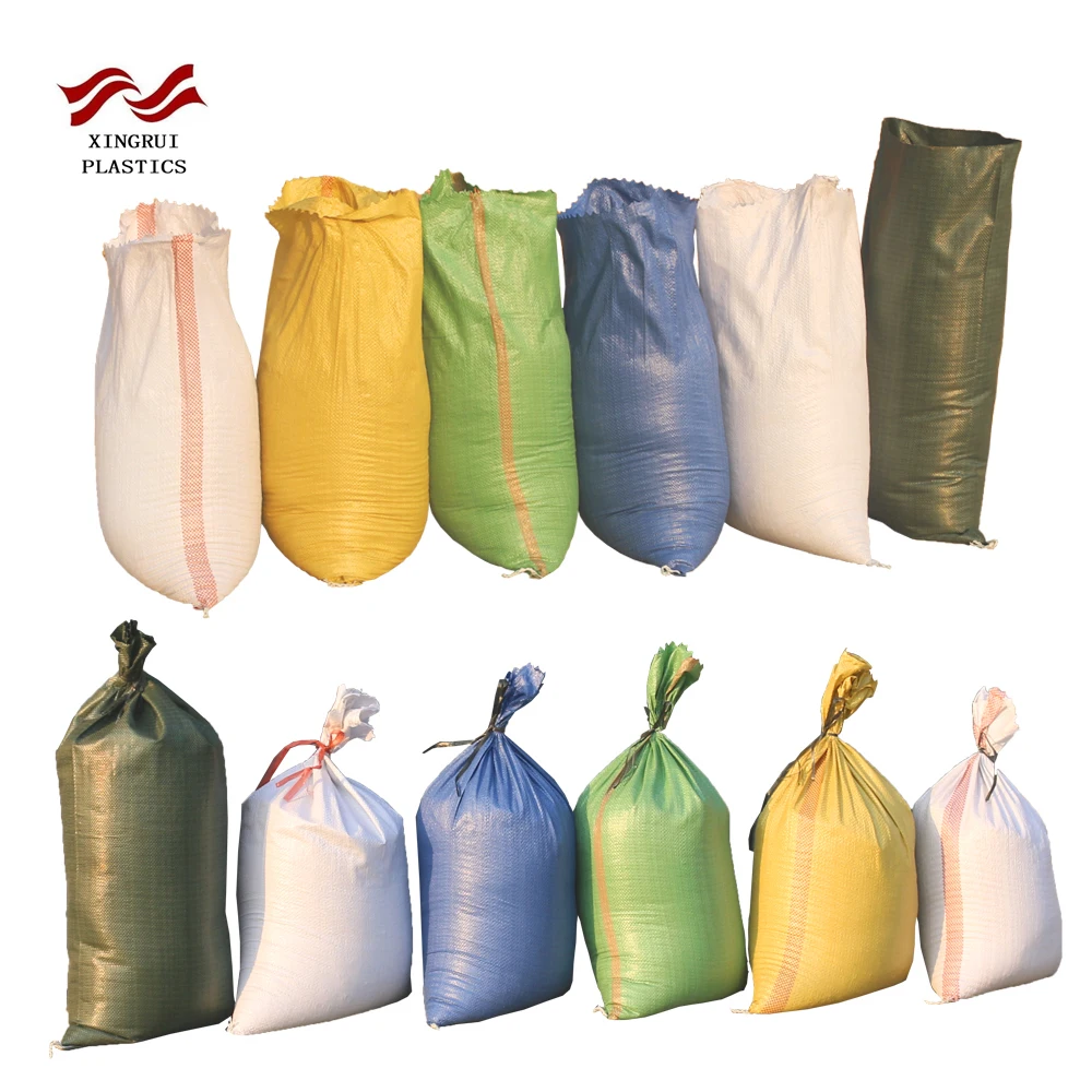 Uv Treated Polypropylene Woven Packaging Sand Bag Rubble Bag ...