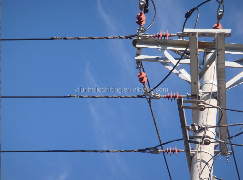 Preformed Tension Clamp for Conductor, Distribution-grip Deadend ...