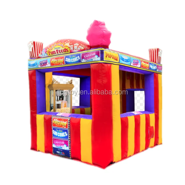 Outdoor Portable Inflatable Concession Stand/Inflatable Fun Foods Booth ...