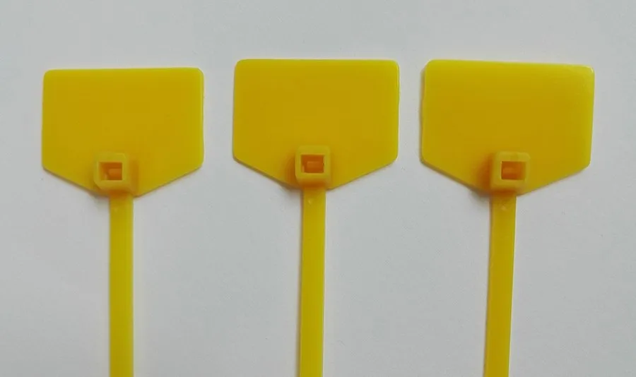 Plastic Cable Tie Tag For Wire Identification - Buy Cable Tie Tag,Cable ...