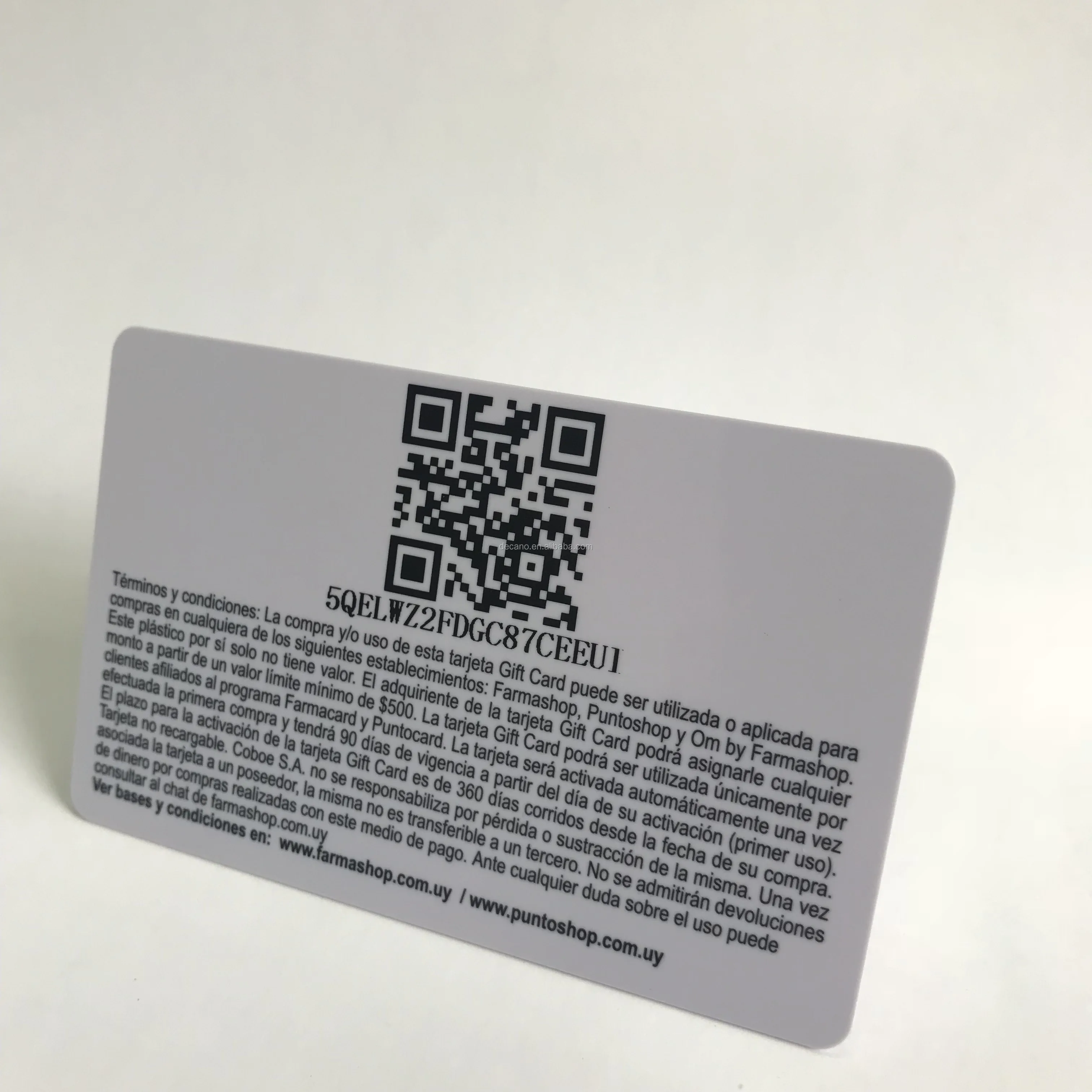 PVC Membership Card with 128 Barcode - CARDEE Quality