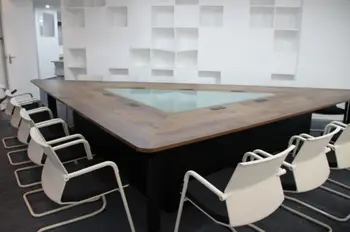 Conference Table/triangle Meeting Table - Buy Triangle Conference Table ...
