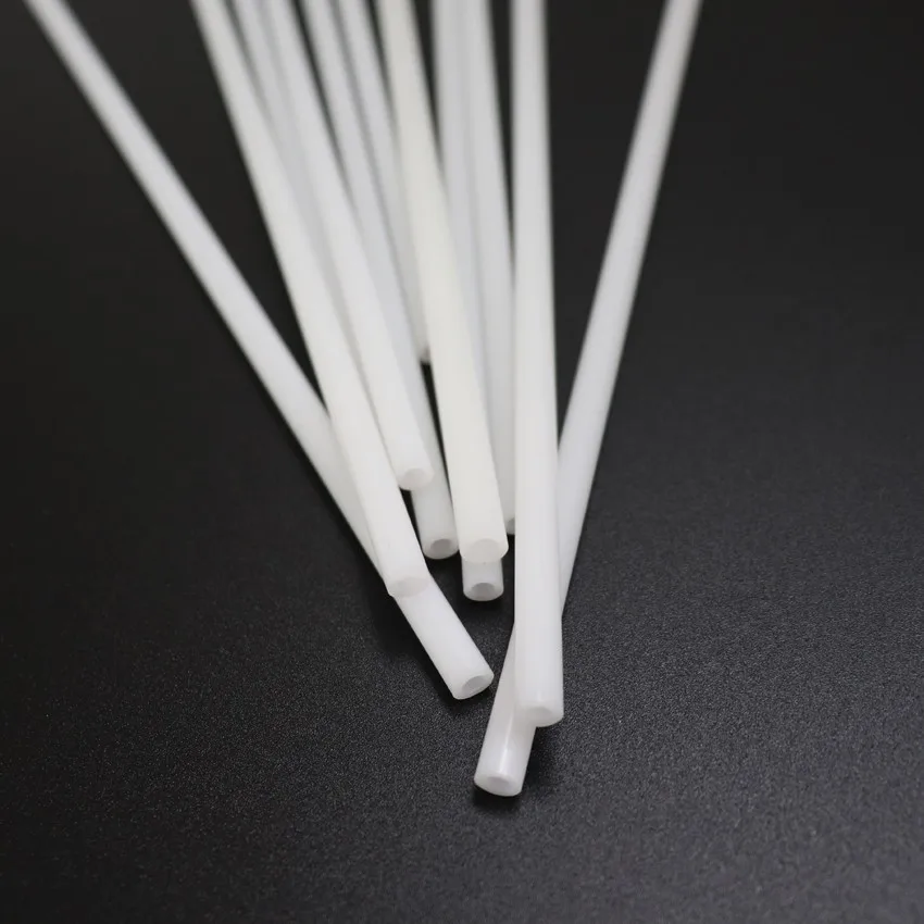 plastic pipe factory natural pom tube 3.6 4.5 5 6 8 10mm hard plastic ...