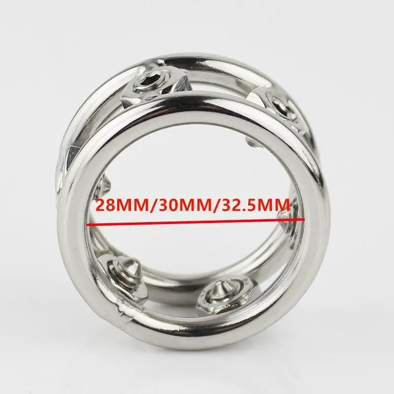 Anneau Double Tête À Pointes De Coq Et Clé Hexagonale,En Métal,Clou En ...