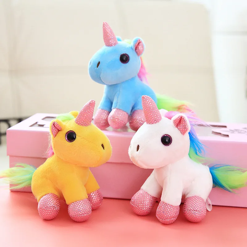Cute Unicorn Keychain Plush Unicorn Keyring Custom Keychain Plush - Buy ...
