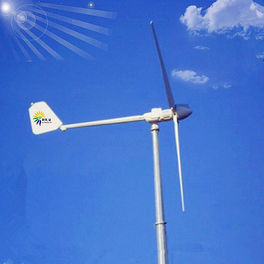 Suburbs Wind Generator 5kw Low Wind 3m Frb Blades Max Power 7500w 48v ...