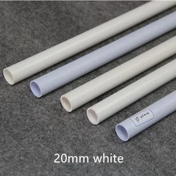 Super High Impact Round Rigid White Plastic 20mm Pvc Conduit - Buy 20mm ...