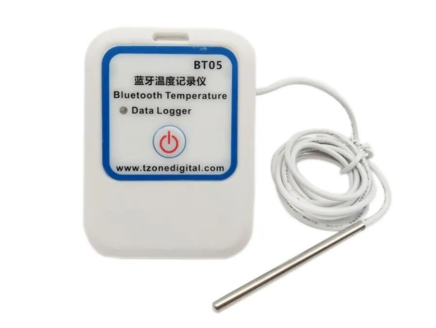 Bt07 Bluetooth Temperature Data Logger Ble Temperature Recorder Sensor With Monitoring Systems ...