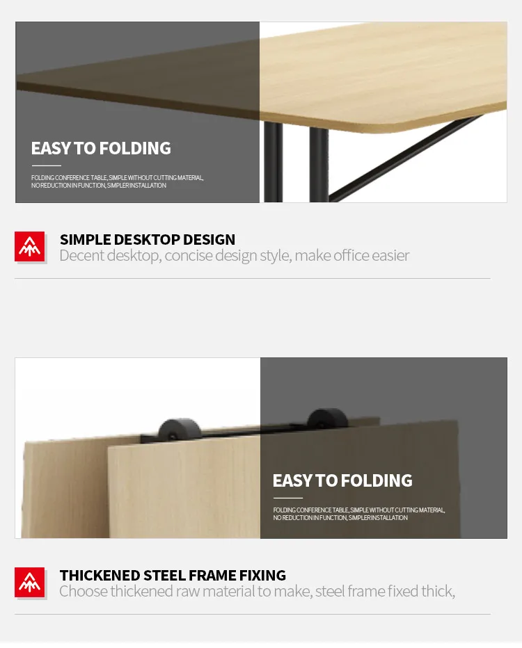 High Quality Movable Office Conference Table With Aluminum Alloy Table ...