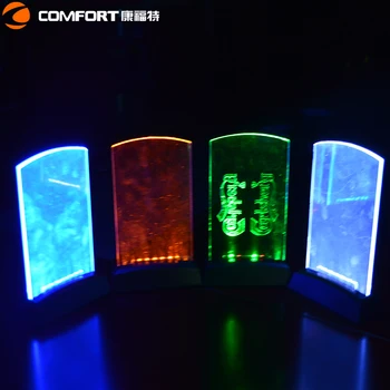 Unique Illuminated Led Menu Card Holder Power Bank Rechargeable - Buy ...