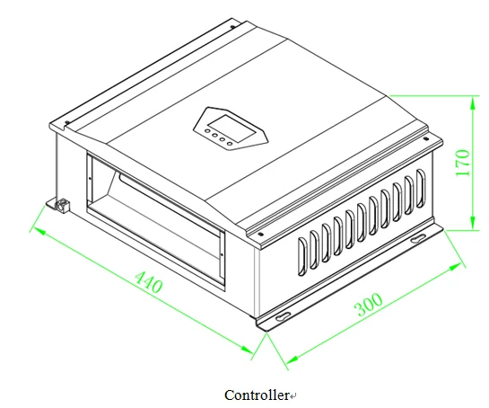 2000W Wind Solar Hybrid Charge Controller - ENGELEC WWS20