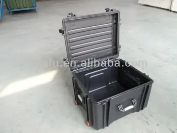 Trolley Plastic Waterproof Storage Box With Wheels - Buy Trolley ...
