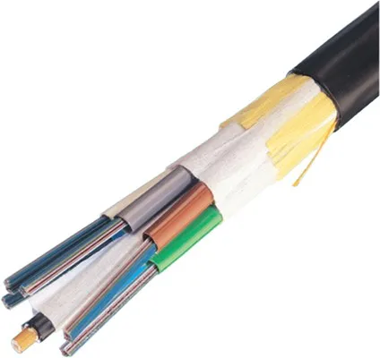 24 ~384 cores stranded layer armored ribbon fiber optic cable GYDTA ...