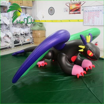 Beautiful Inflatable Toothless Dragon,Ride On Giant Animal Inflatable ...