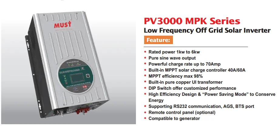 Pv3000 Mpk Series 1kw Solar Inverter Ever Solar Inverter 5kv Inverter ...