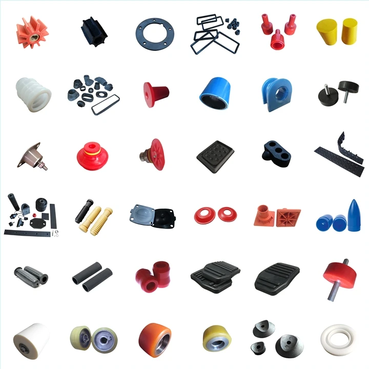 Custom Compression Set Rubber Parts / Sbr Rubber Parts For Doors And ...