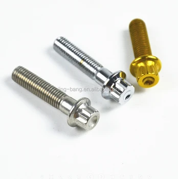 Grade 8.8 M7*32 Carbon Steel/stainless Steel 12 Point Flange Bolt And ...
